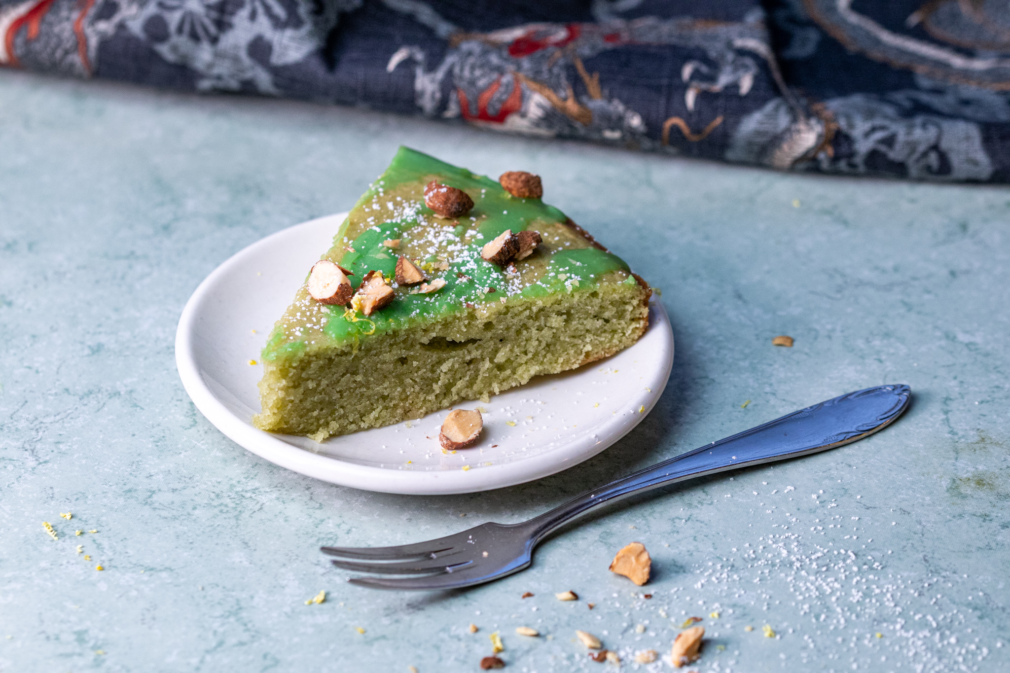 Matcha KekiThe Lotus and the Artichoke